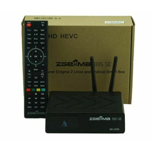 ZGEMMA H9S SE- 4K- LINUX+ANDROID SINGLE SAT TUNER WIFI